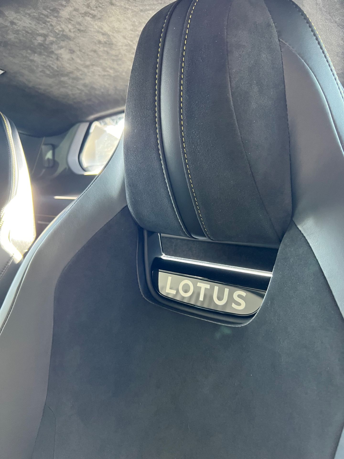 Emira seat badges "Lotus" and "Emira" | Emira | 6110-002a
