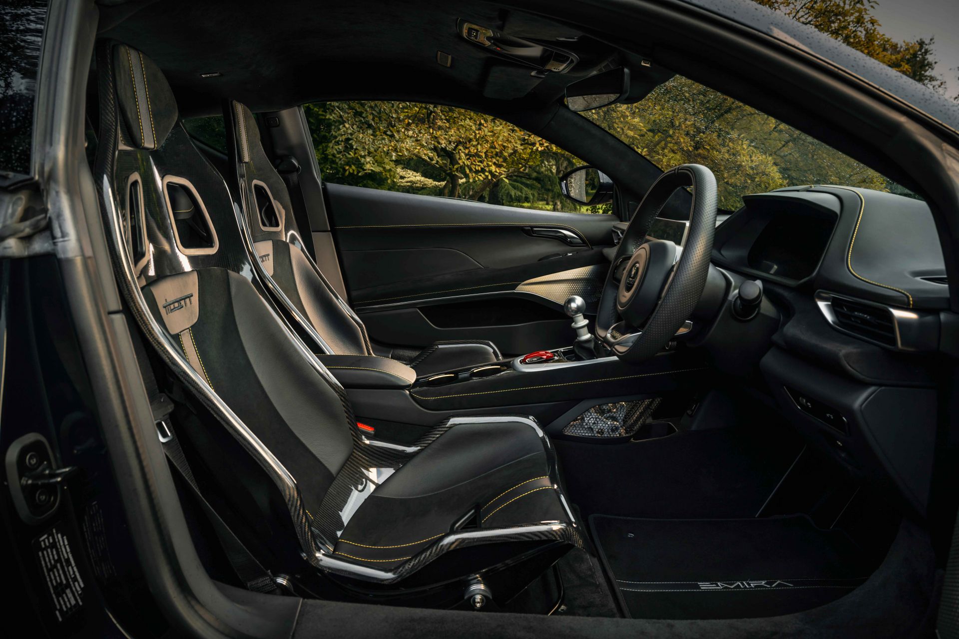 Tillett B10 Carbon seats Emira (Driver and passenger including trim and ...
