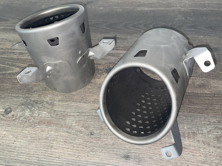 Lotus Exhaust Tail Pipe Cover for Emira V6 | black | 6101-003bl