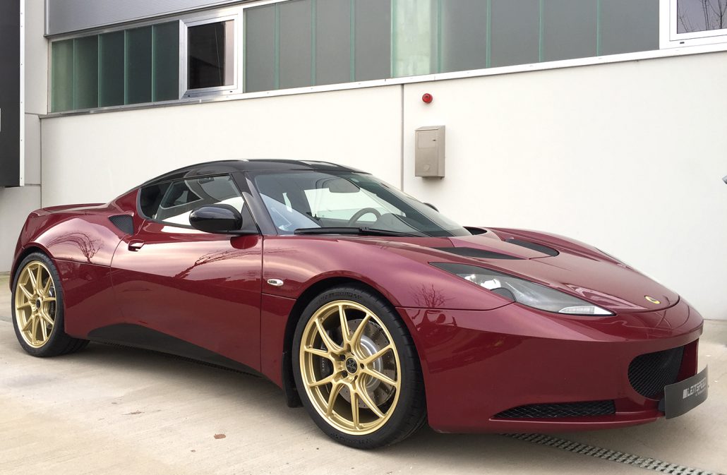 Forged Wheel-Set KT-L01 for Evora in 19/20" (gunmetal/gold/diamond ...