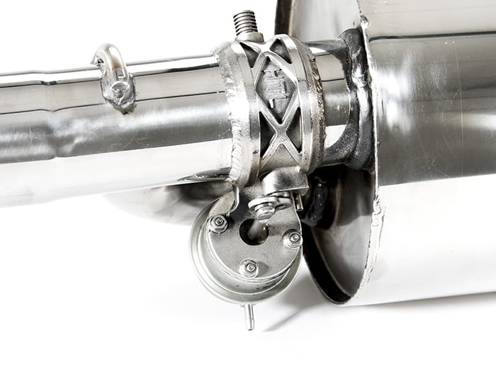 Sports Rear Silencer Elise Toy. Larini with Valve | Oval | 1301-011a