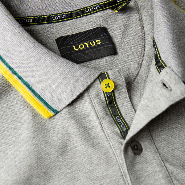 Lotus Merchandise: Polo Shirt (Driver Grey)