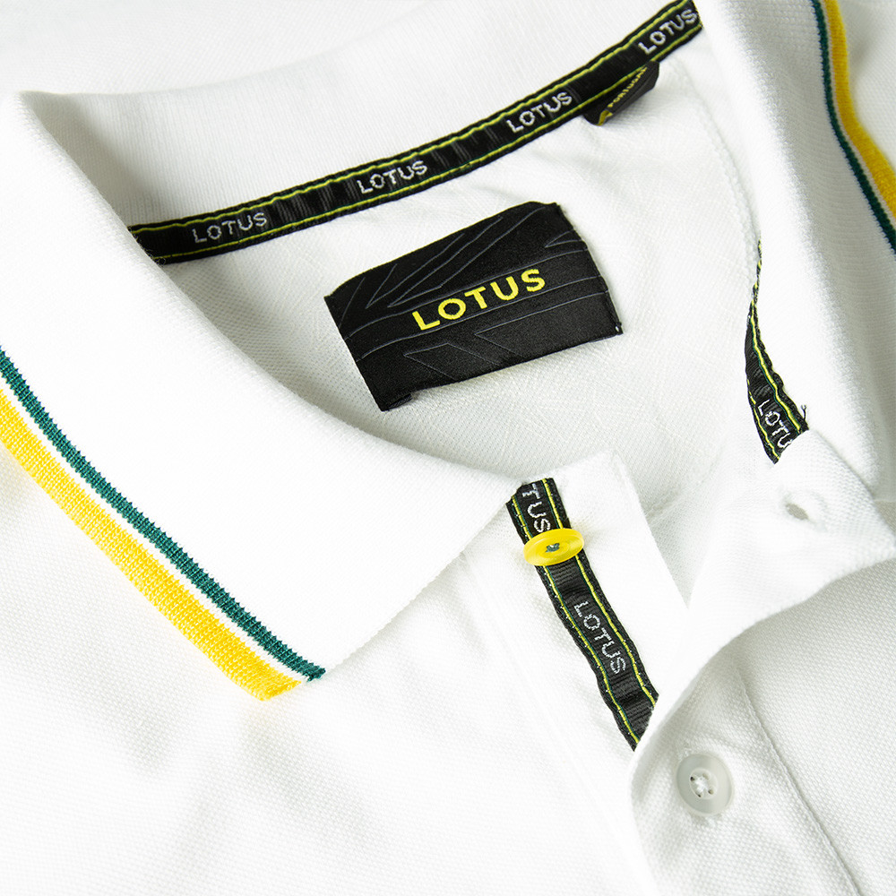 Lotus Merchandise: Polo Shirt (Driver White)