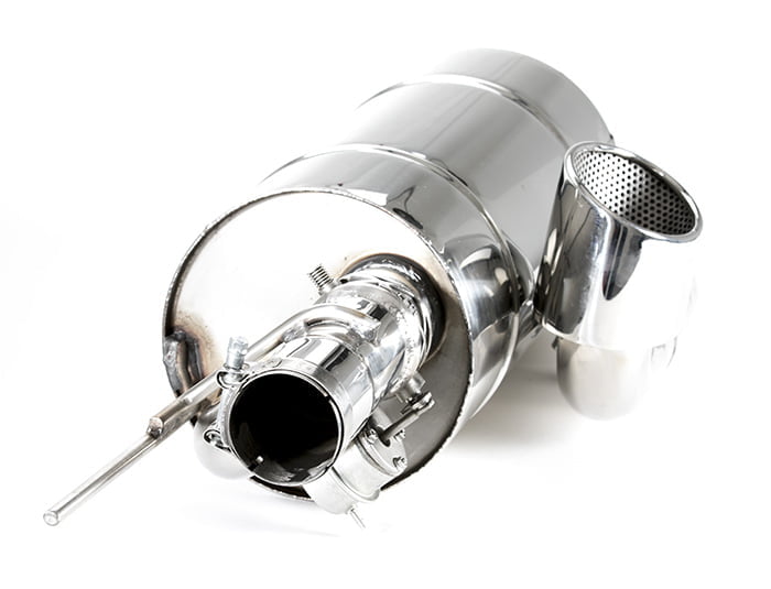 Sports Rear Silencer Elise Toy. Larini with Valve | Oval | 1301-011a